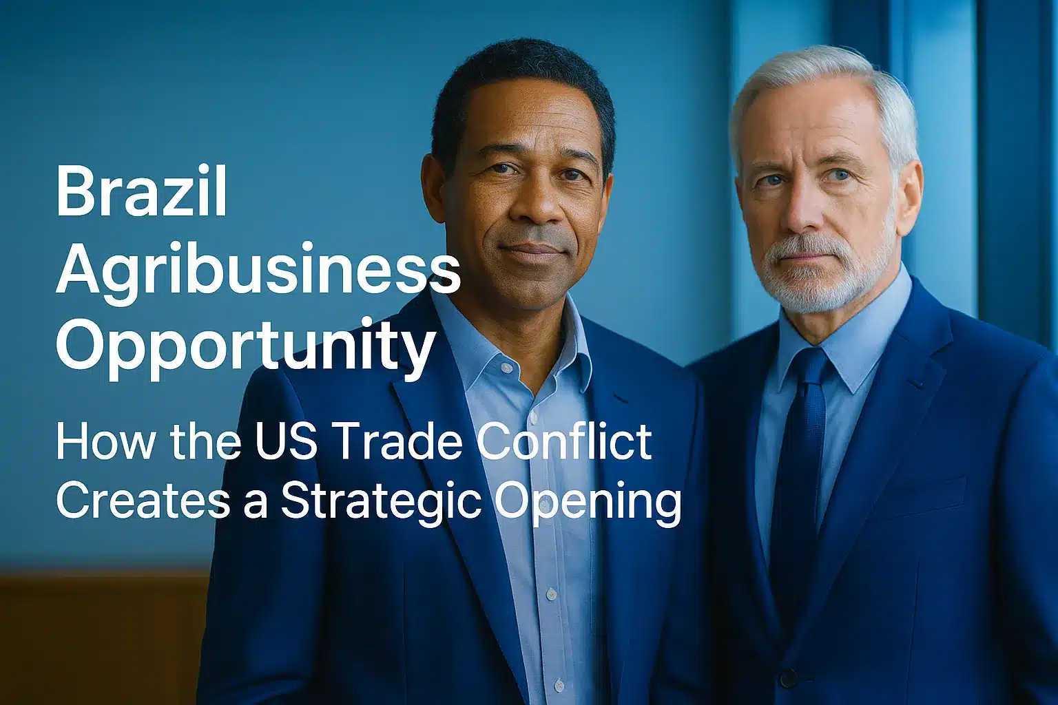 Brazil Agribusiness Opportunity: US Trade Conflict Opportunity